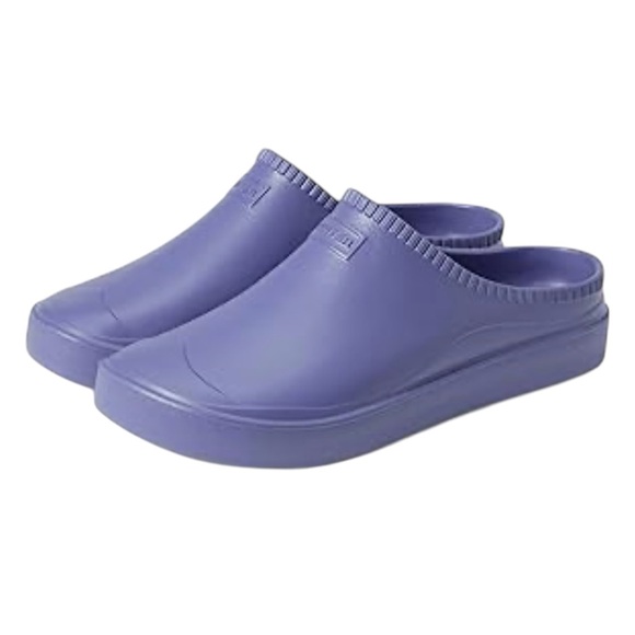 Hunter | Shoes | Hunter In Out Bloom Iridescent Purple Algae Foam Clog ...